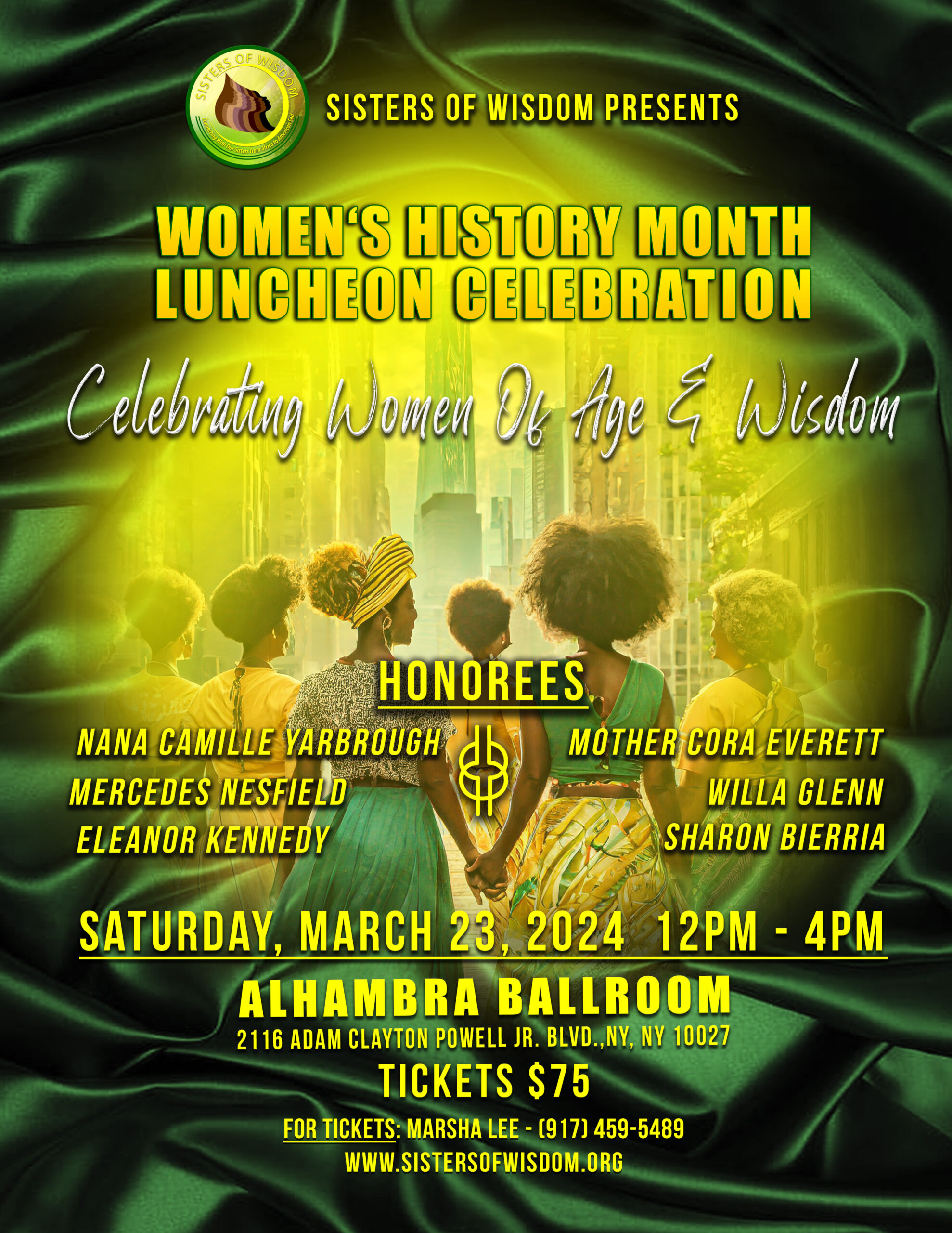 CELEBRATE WOMEN’S HISTORY MONTH - SISTERS OF WISDOM